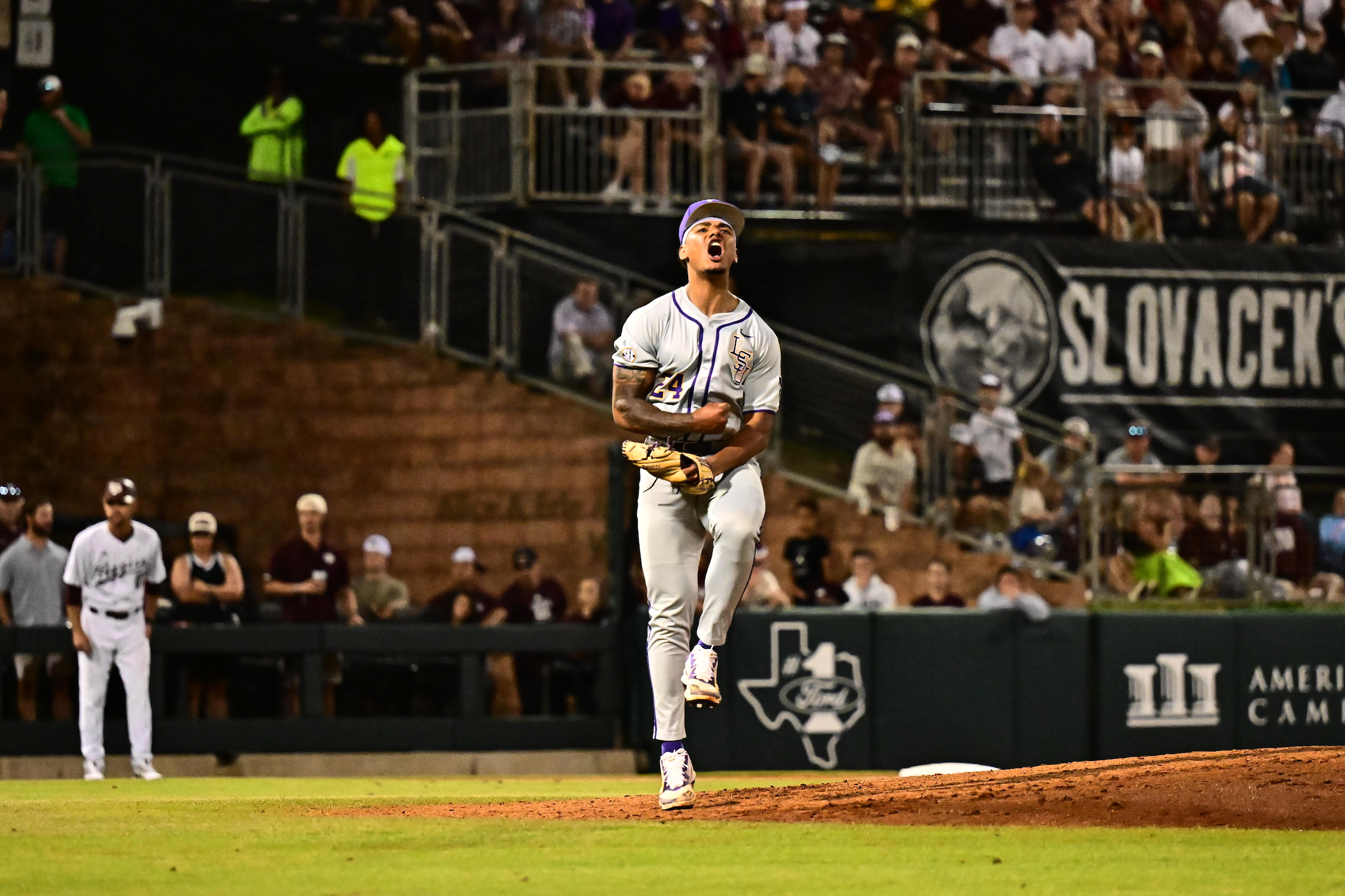 LSU A&E, Aka Anthony Eyanson, Rips Texas A&M With 14 K’s For 2-1 Win To ...