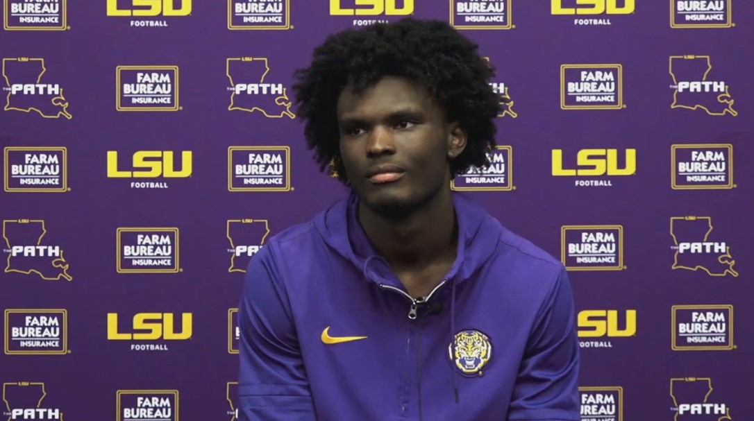 LSU Cornerback Ashton Stamps Media Availability (Sept. 17, 2024) | Tiger Rag