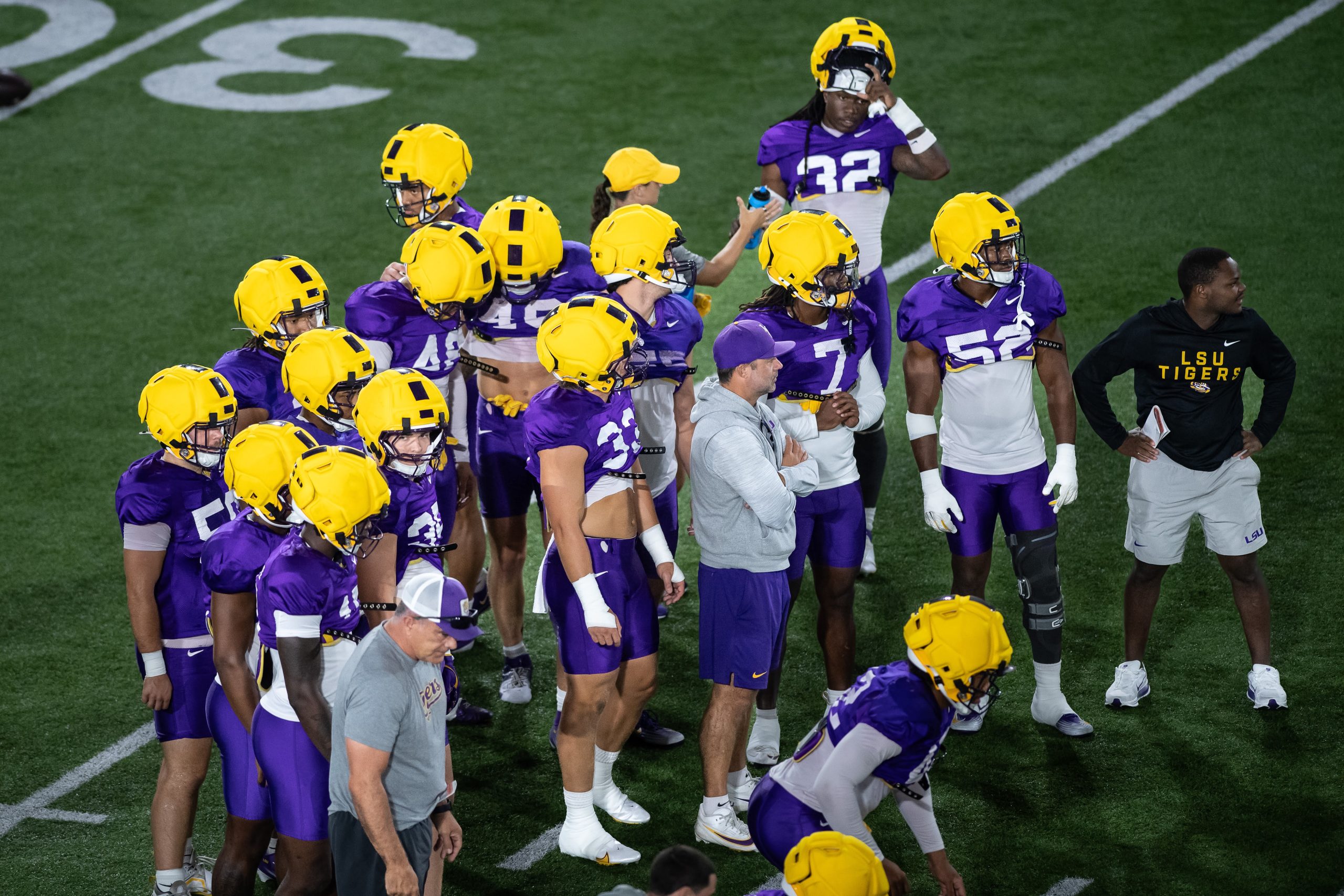 LSU Football Fall Camp Practice Day 4 Report: Still No Anderson, Defense Trending Upwards ...
