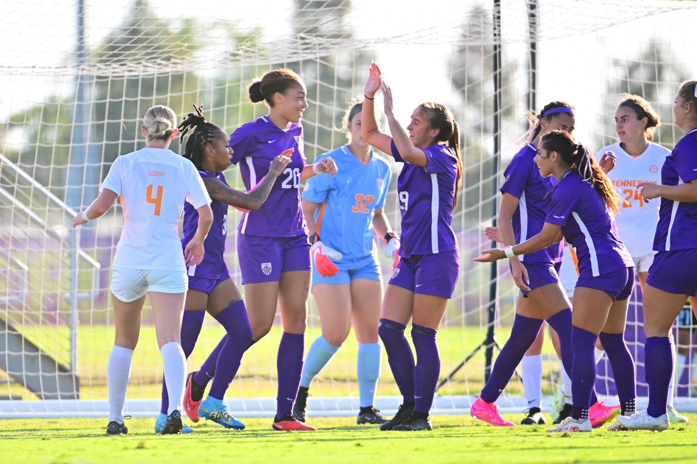 Galligan’s second-half goal helps LSU soccer to first regular season ...