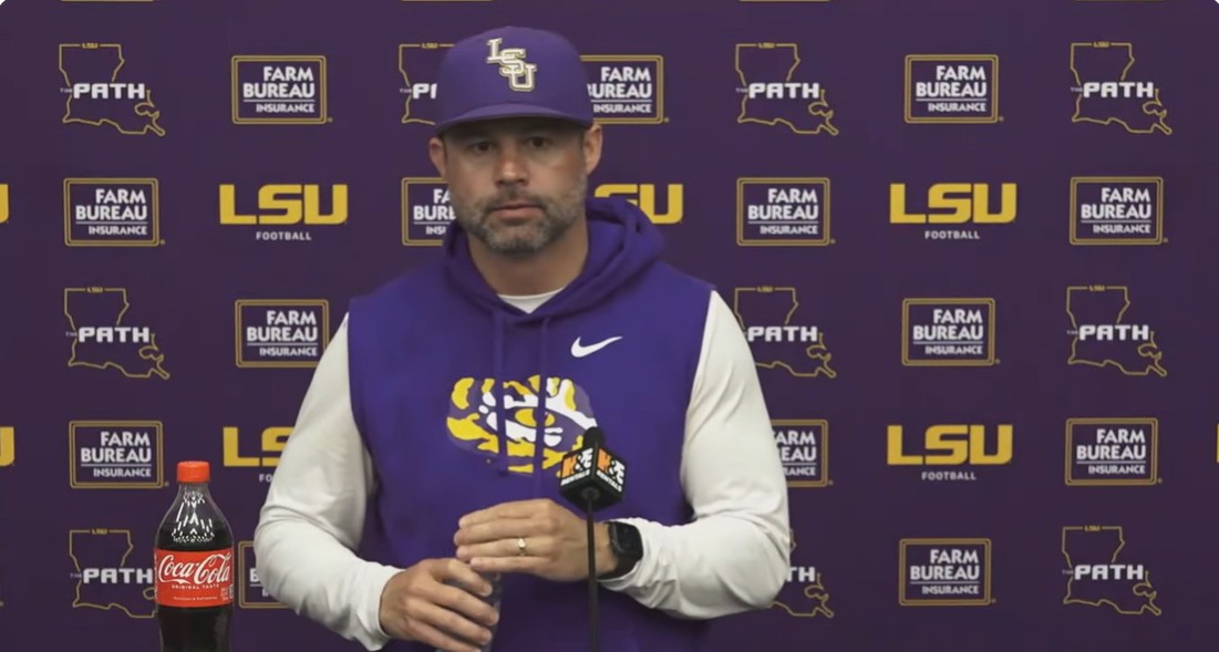 LSU Football Defensive Coordinator Blake Baker Press Conference – March ...