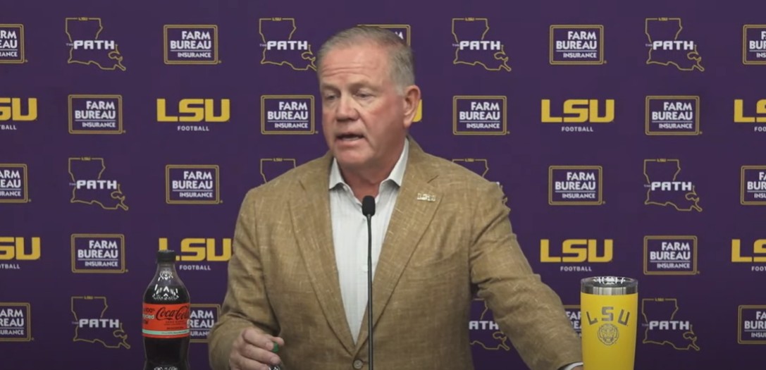 LSU Football Coach Brian Kelly Press Conference – Sept. 2, 2025 ...
