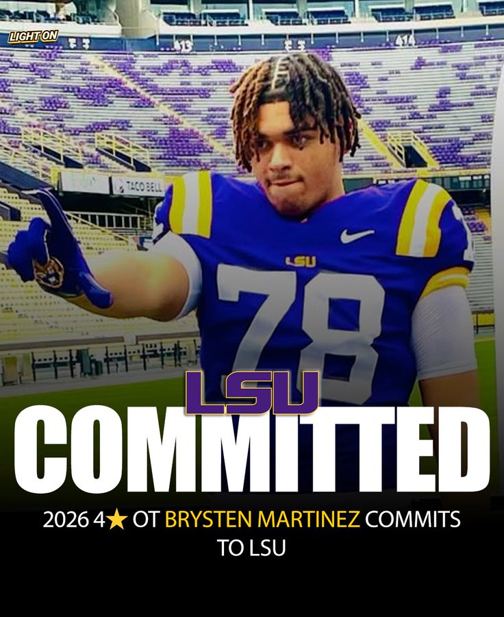 LSU Football Lands 2026 Commit From 4-Star Louisiana OL | Tiger Rag
