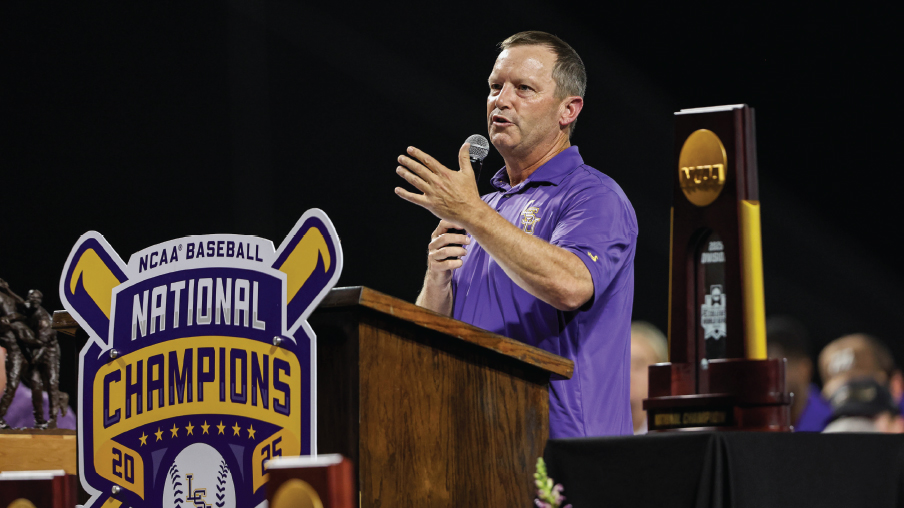 LSU Baseball Coach Jay Johnson Adds To His Already Voluminous No. 1 ...