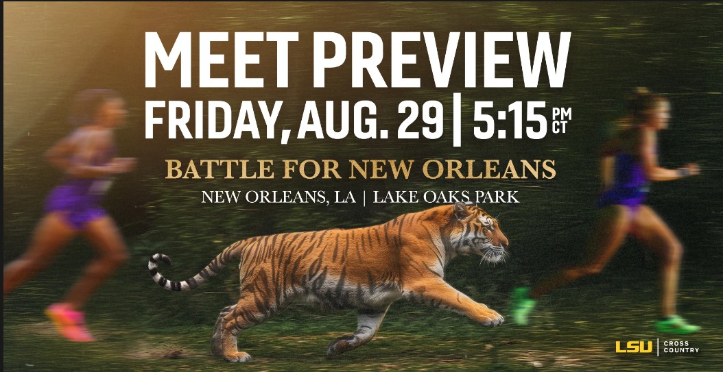 LSU Cross Country to Open 2025 Season at Battle for New Orleans | Tiger Rag