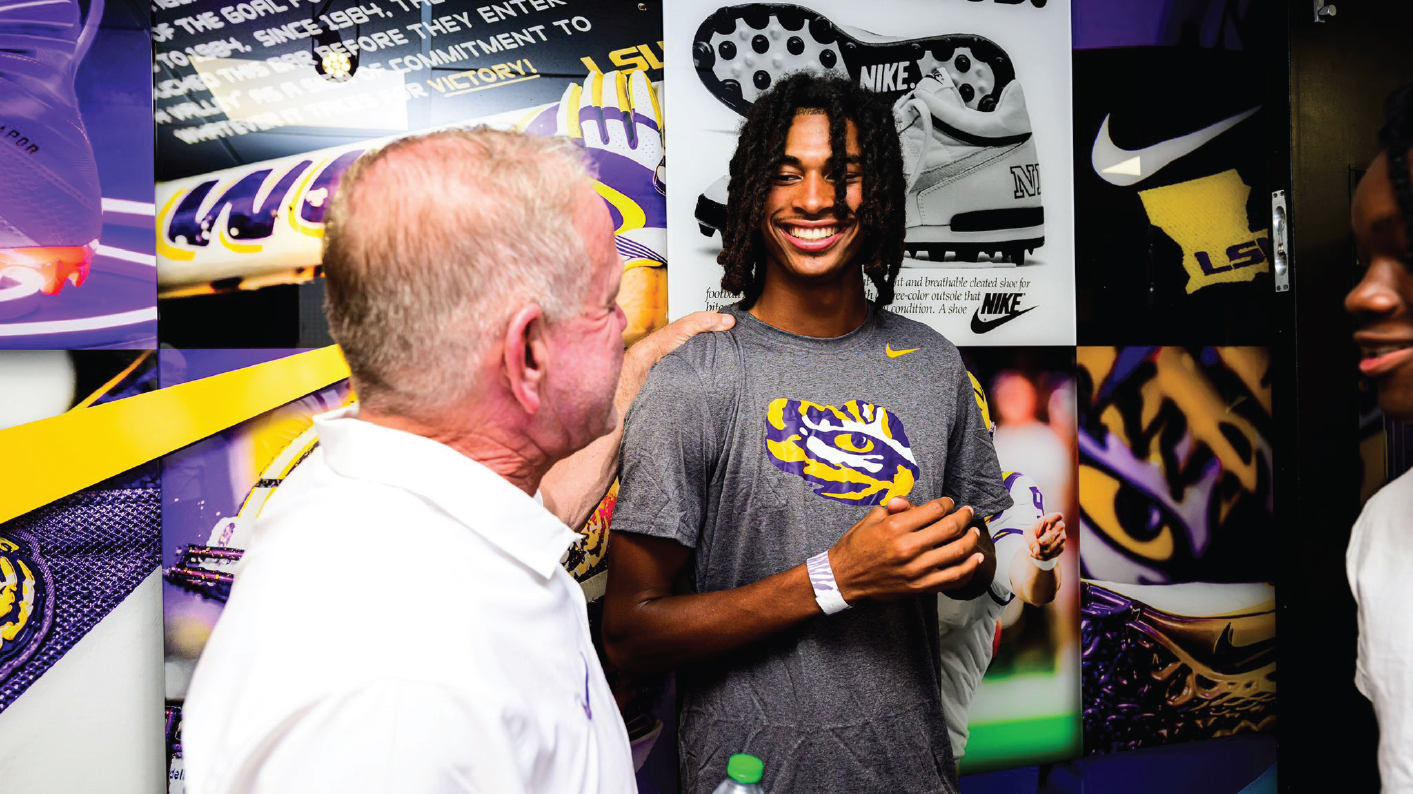 Brian Kelly Calls LSU Class Career ‘Finest’ After Closing With No. 2 G ...