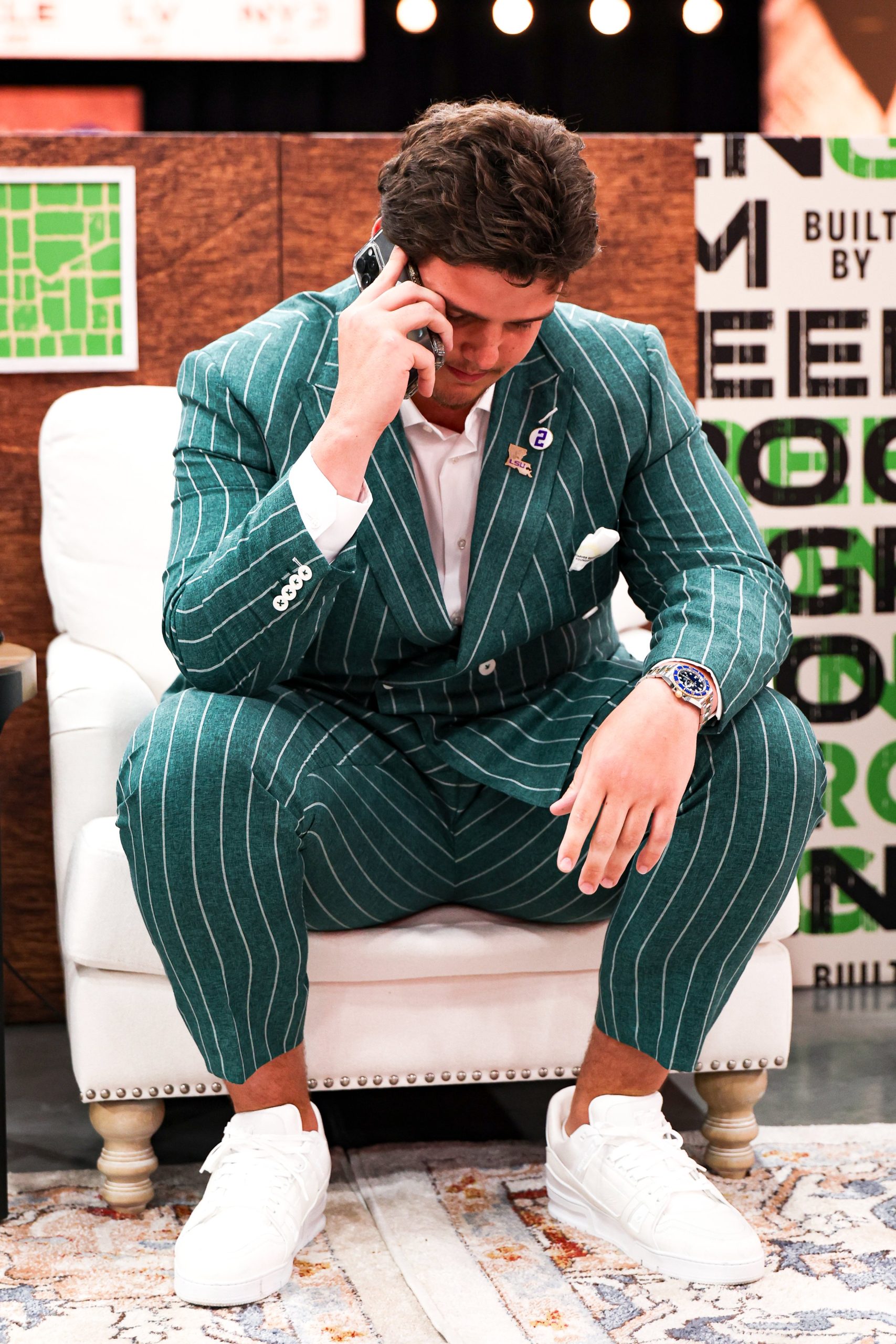 Will Campbell Chokes Up After Pats Take Him 4th In 1st Round, Then ...