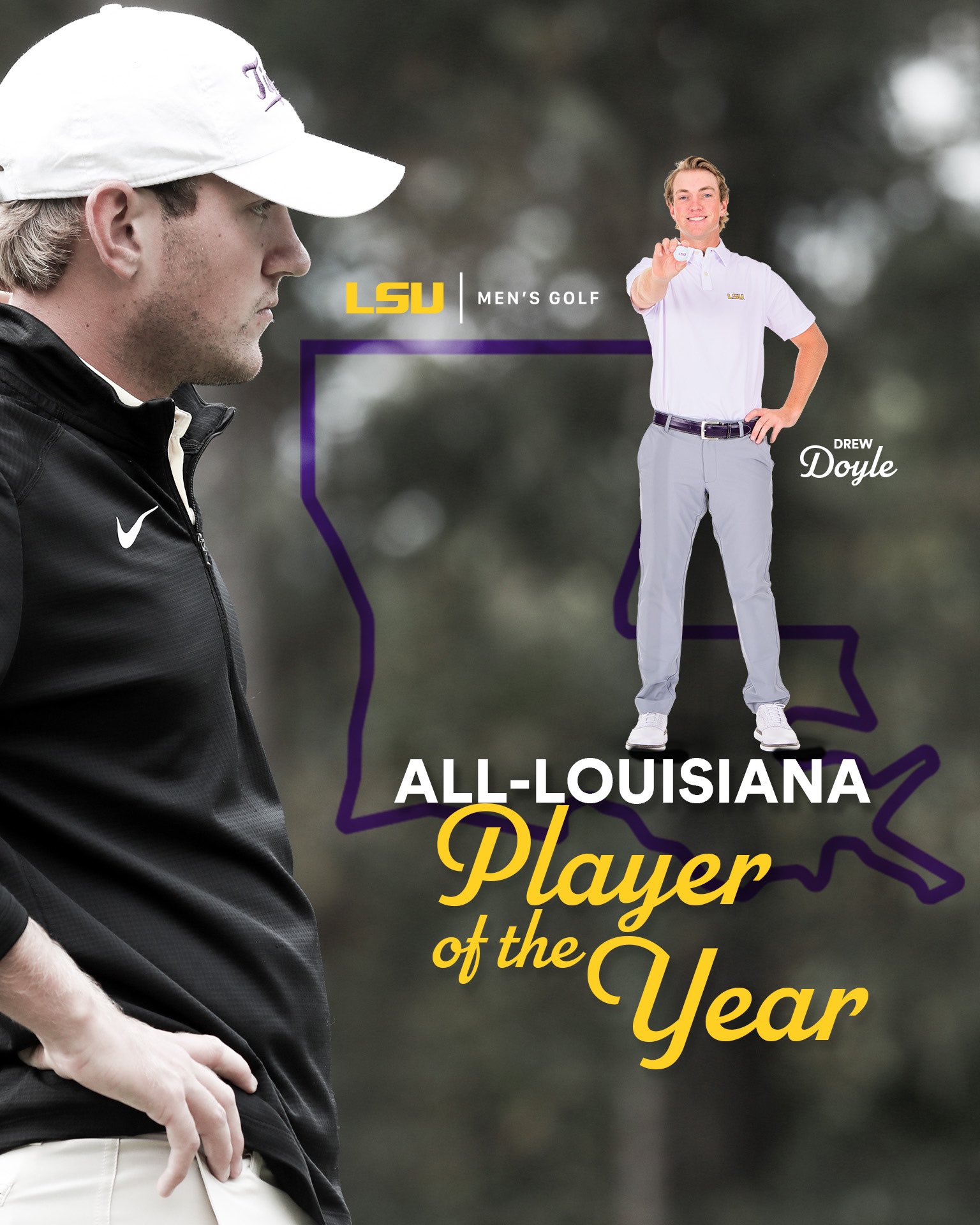 LSU’s Drew Doyle selected 2023 Louisiana’s Player of Year | Tiger Rag