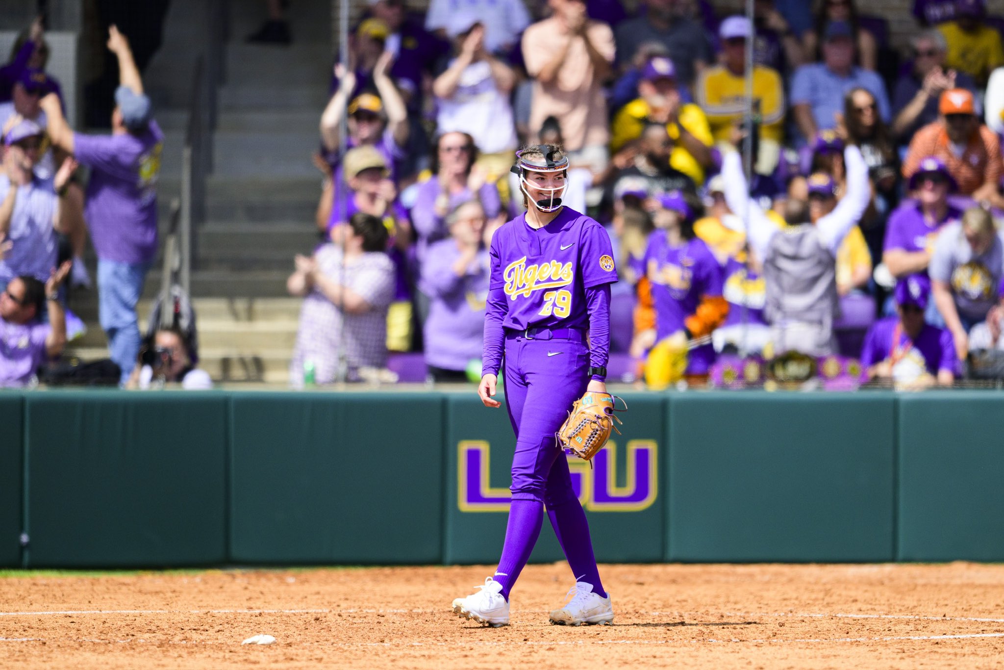 LSU softball pitcher Sydney Berzon named NFCA All-American for second ...
