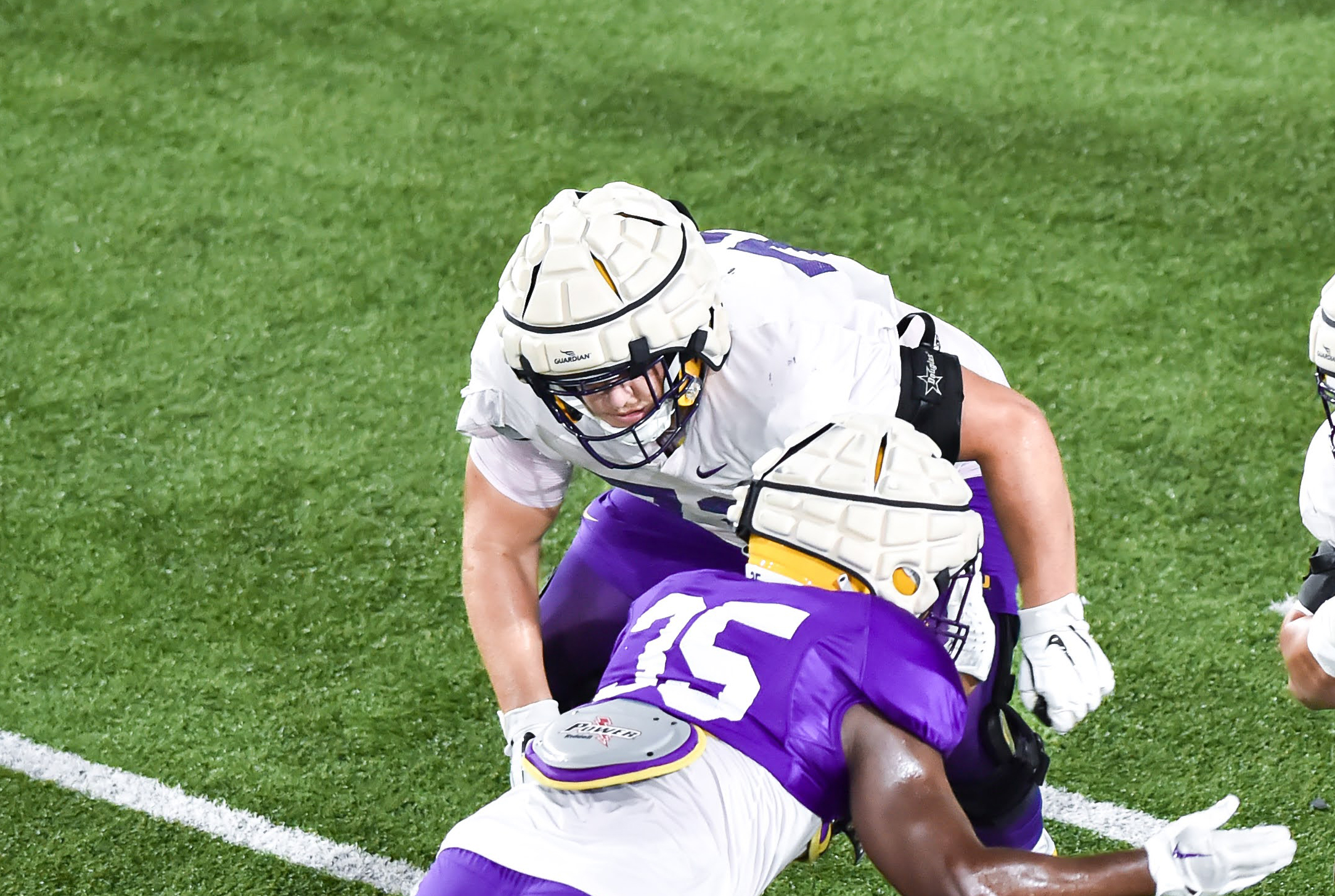 WATCH: LSU Tigers Player Interview – Offensive guard Garrett Dellinger ...