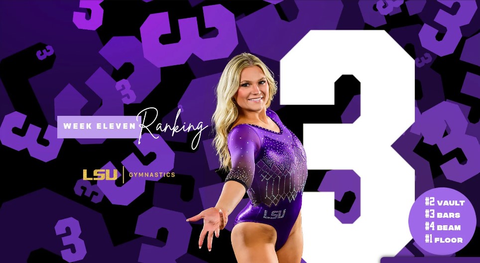 LSU Gymnastics Week 11 Rankings heading into SEC Championships in New ... LSU Gymnastics Week 11 Rankings heading into SEC Championships in New ...