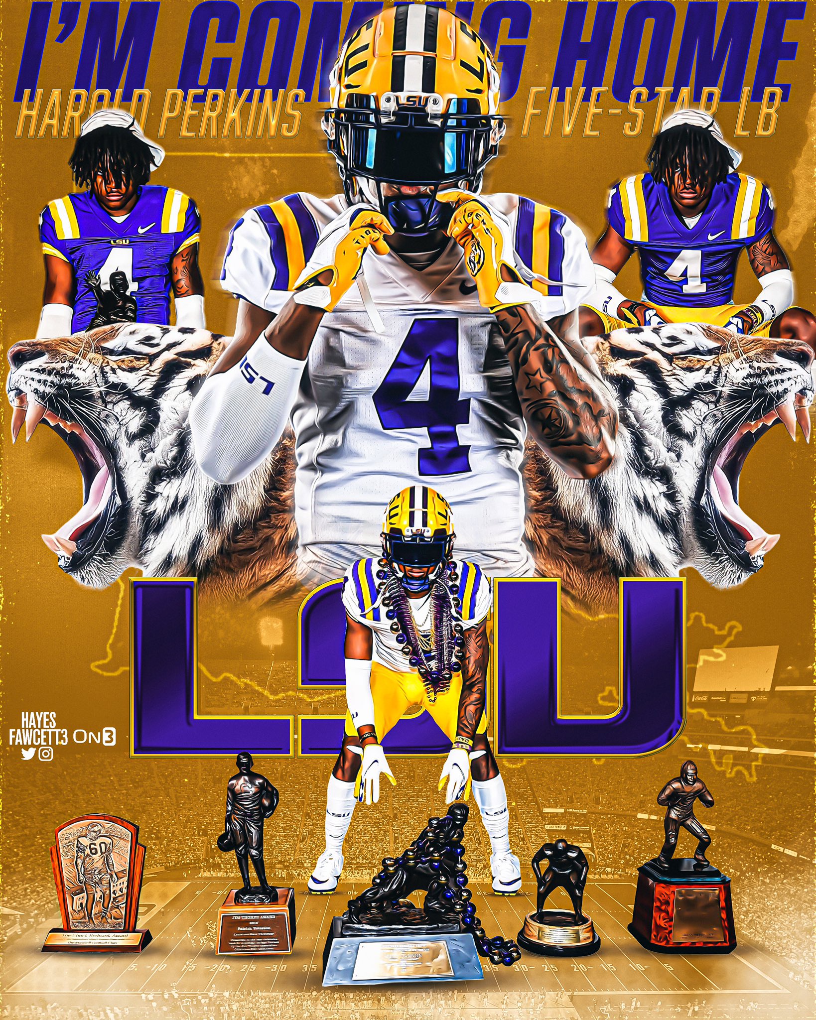 LSU Football 2022 February Signing Day Perkins Davis Robinson Pick LSU Football 2022 February Signing Day Perkins Davis Robinson Pick