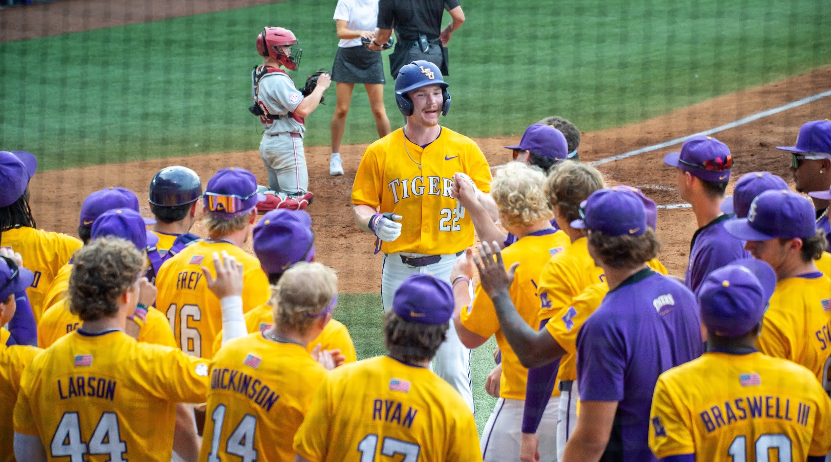 LSU Baseball Misses On Sweep Of Alabama With 7-4 Loss After 9 Walks By ...