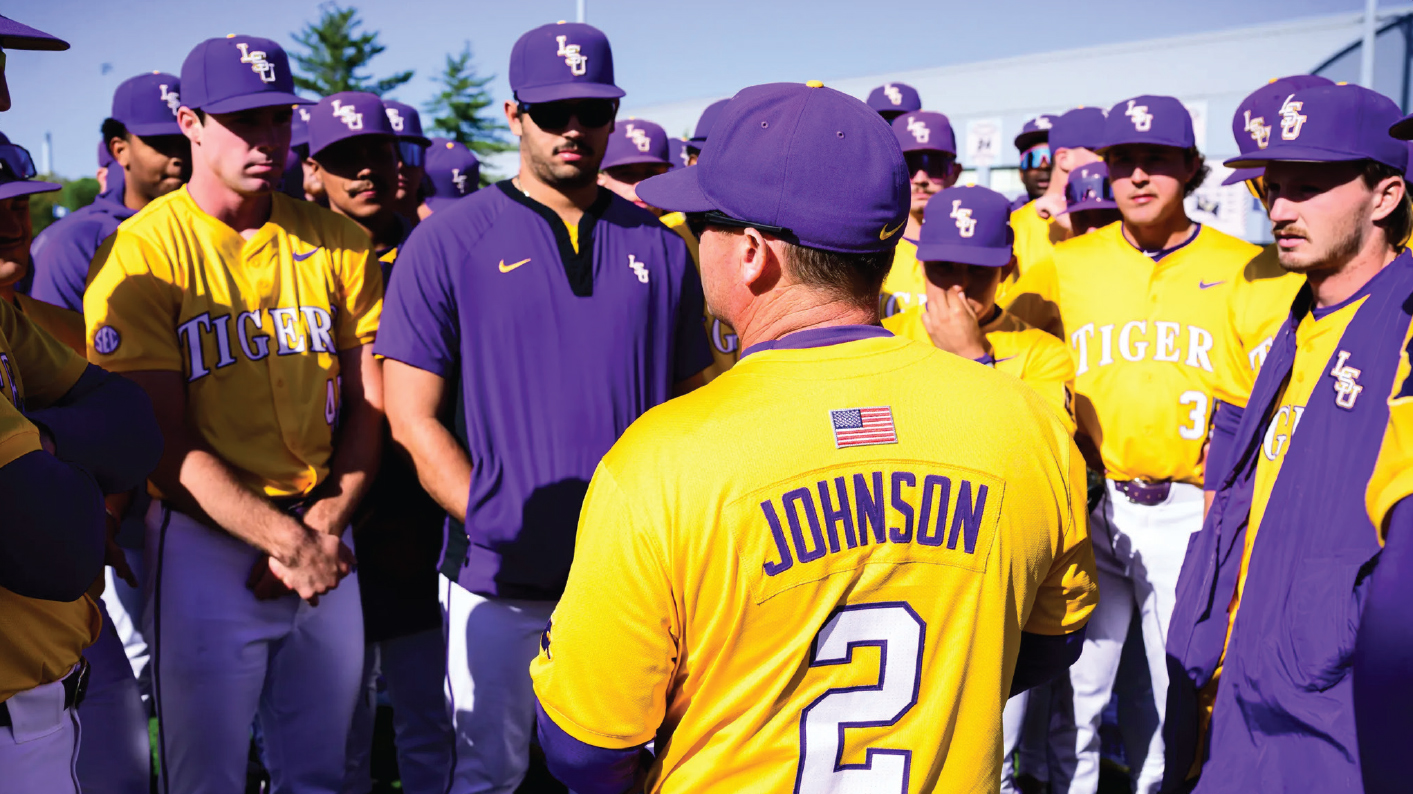 LSU Baseball Coach Jay Johnson Talks Tigers 1 Week Before First Pitch ...