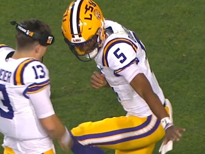 WATCH & LISTEN: LSU football SID Michael Bonnette talking Jayden ...