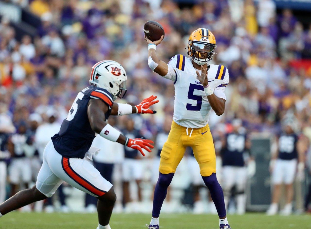 Heisman watch: LSU quarterback Jayden Daniels has put himself in the mix to become third player ...