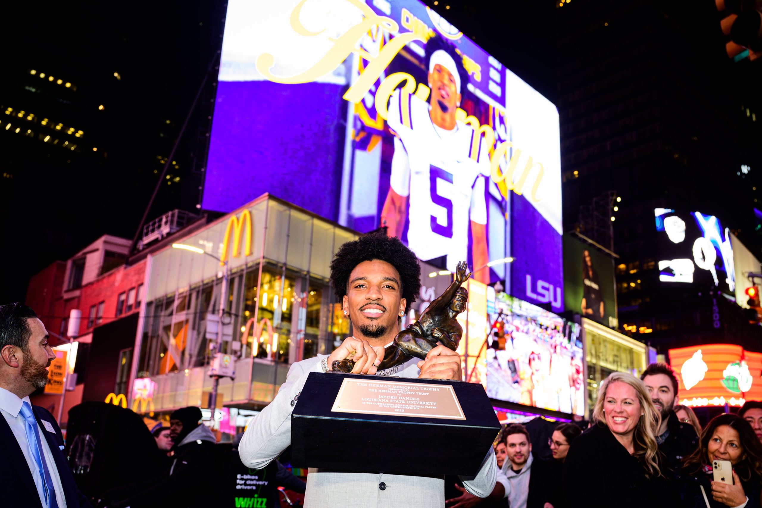 ‘Life-changing experience’: LSU’s Jayden Daniels experiences whirlwind ...