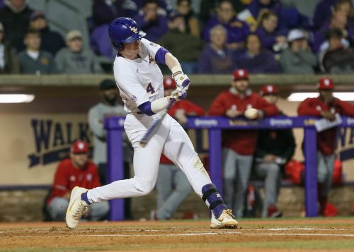 LSU baseball comes from behind again to shock No. 1 Texas A&M and claim ...