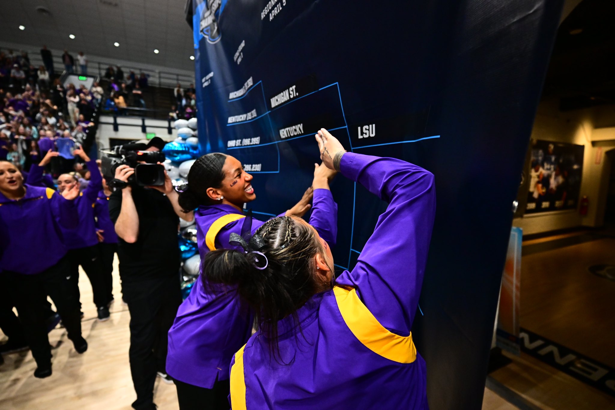 No. 1 LSU Tigers Gymnastics Team Advances to NCAA Championships in Fort ...