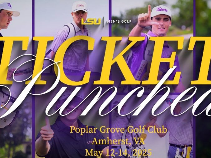 LSU Men’s Golf Team Preparing To Open Play At The NCAA Championships ...
