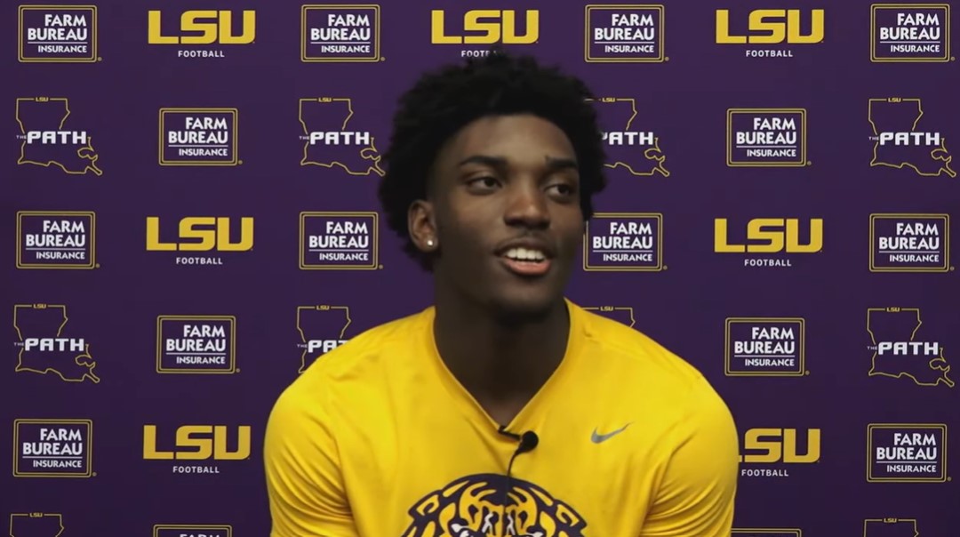LSU Wide Receiver Kyle Parker Talks Going Deep After Connecting On A TD ...