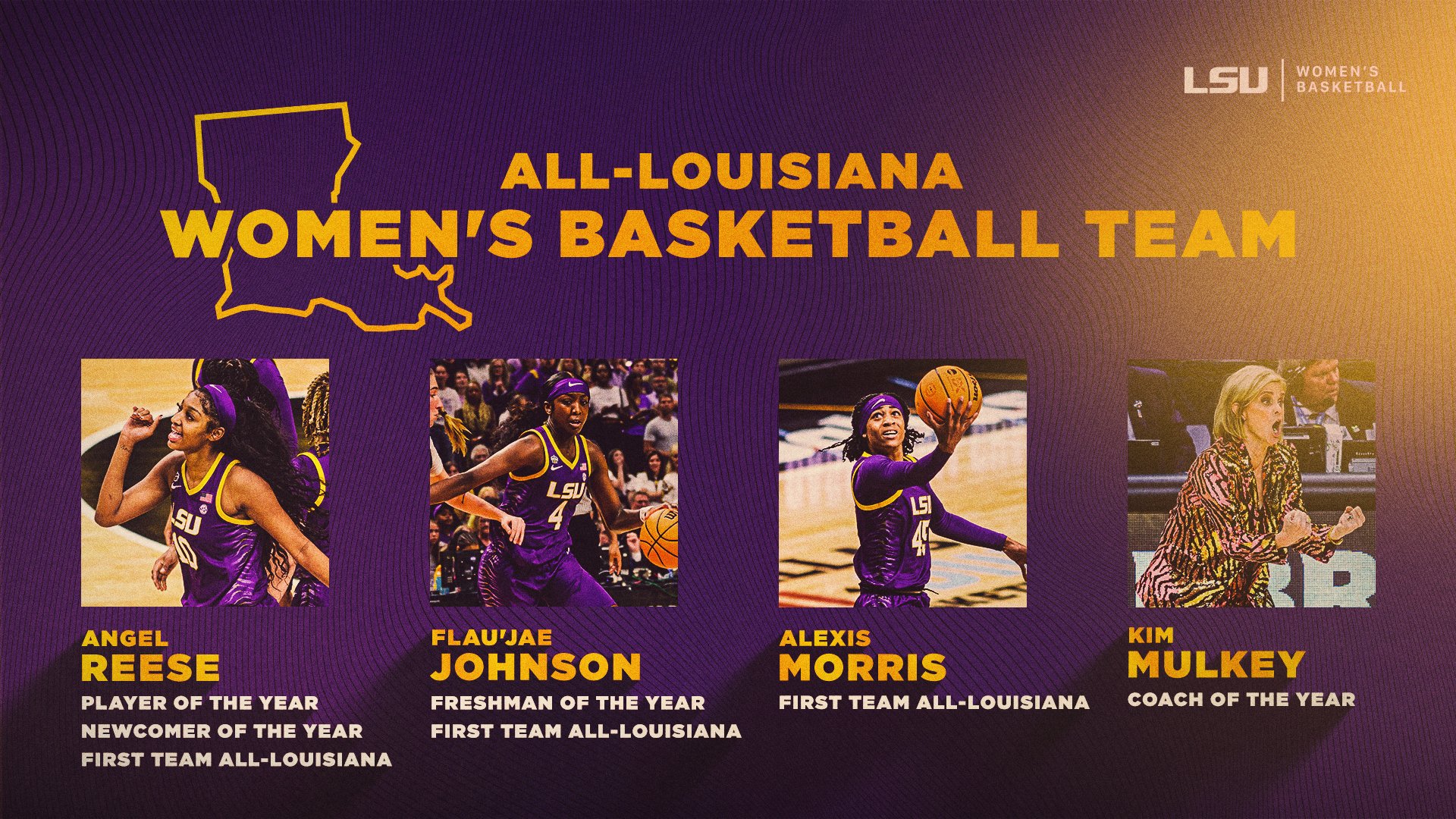 Clean sweep: LSU women’s basketball garners top honors on 2022-23 All ...