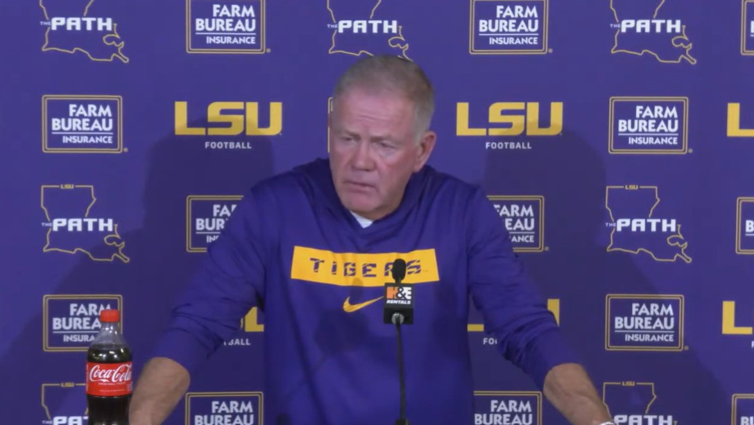 Everything LSU football coach Brian Kelly said as Tigers finally put ...