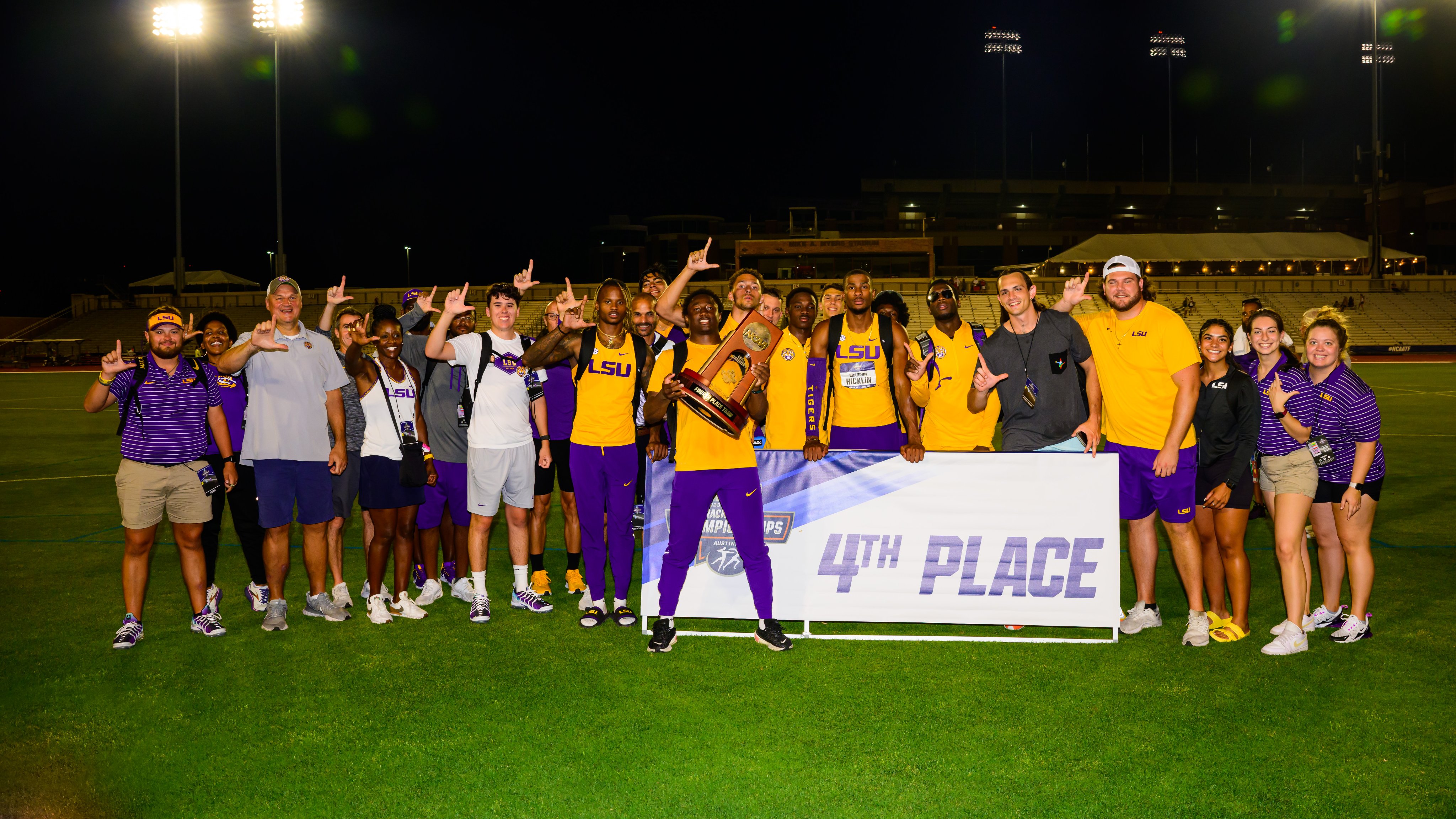Crowning glory: LSU’s 4×100 relay awarded national title after Texas ...