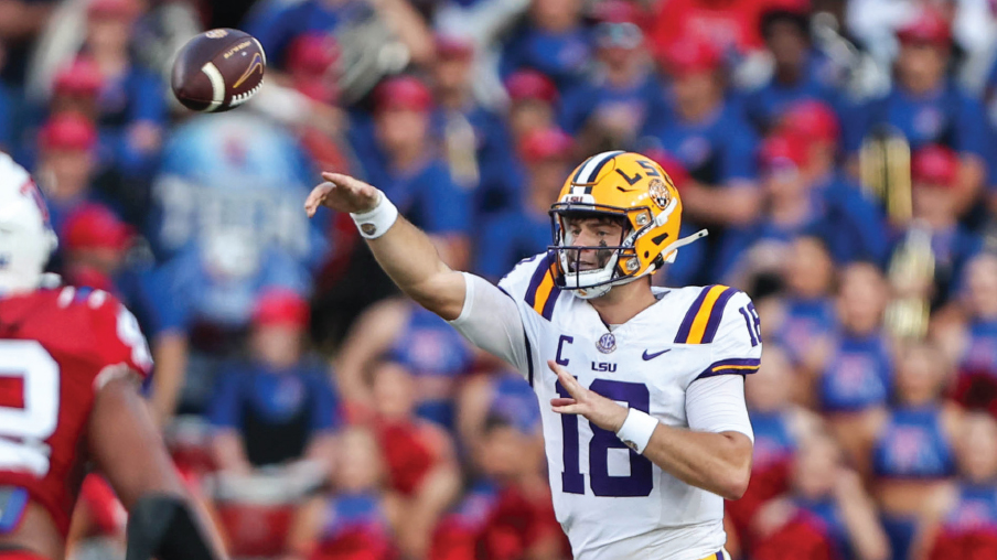 LSU QB Garrett Nussmeier Looks Sharp In Scrimmage Win Over Southeastern ...