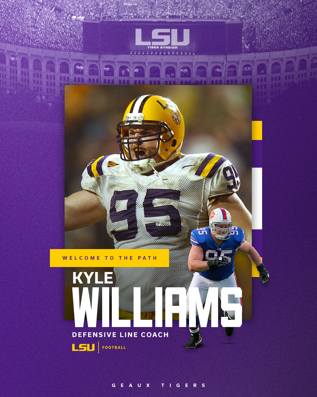LSU’s New DTs Coach Kyle Williams Should Be Around Longer Than A Season ...