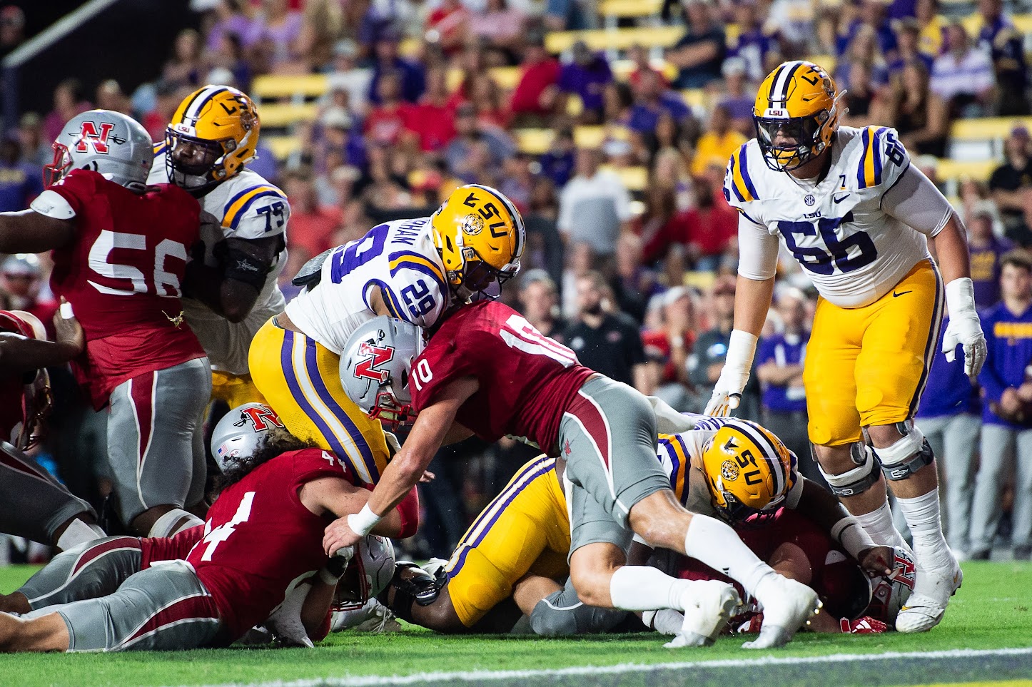 TODD HORNE: LSU Aired It Out Against Nicholls Because It Had No Other ...