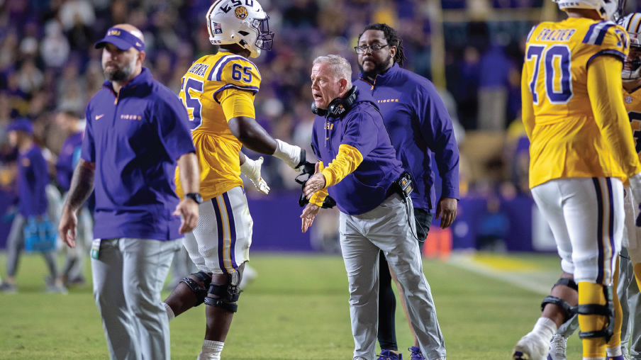 LSU Football Coach Brian Kelly Press Conference – Nov. 25, 2024 ...