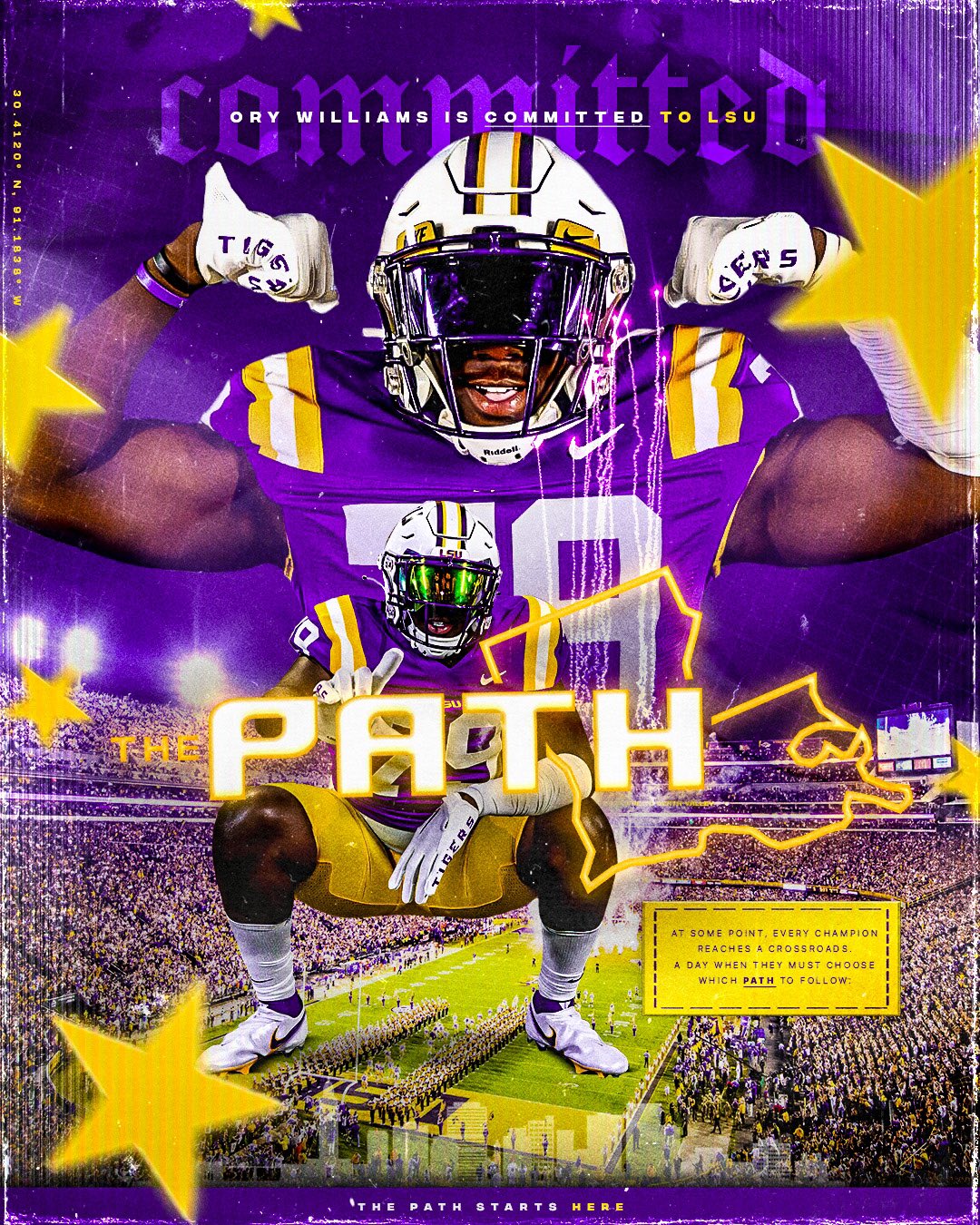 Interior reinforcement: LSU adds 21st commitment from ESPN four-star ...