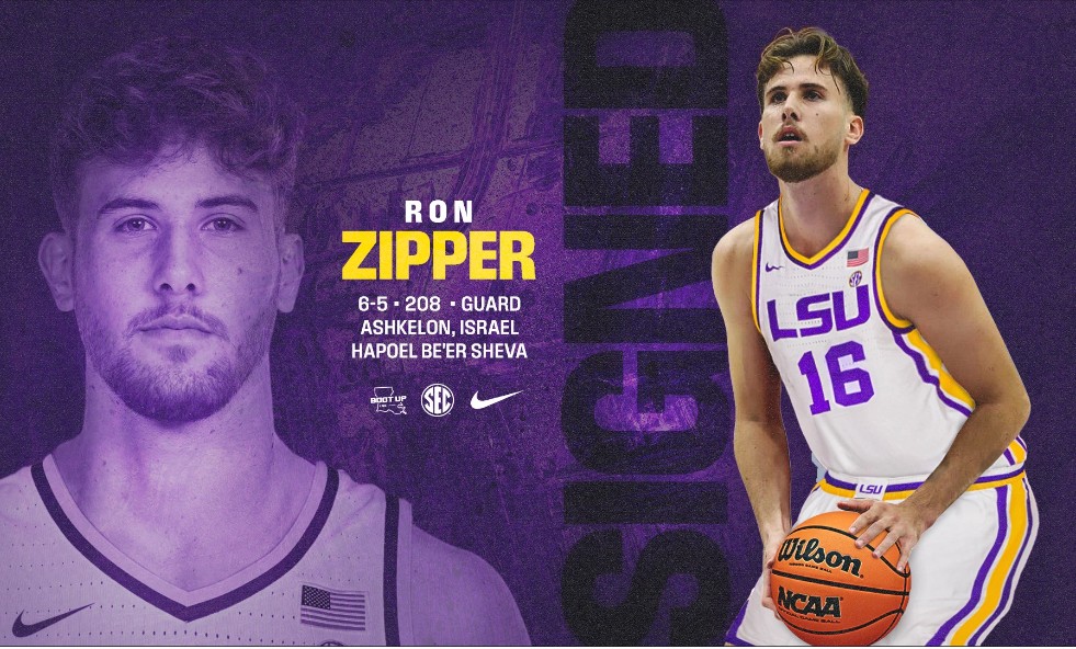 Israeli Basketball Guard Ron Zipper to Join LSU Men’s Basketball Team ...