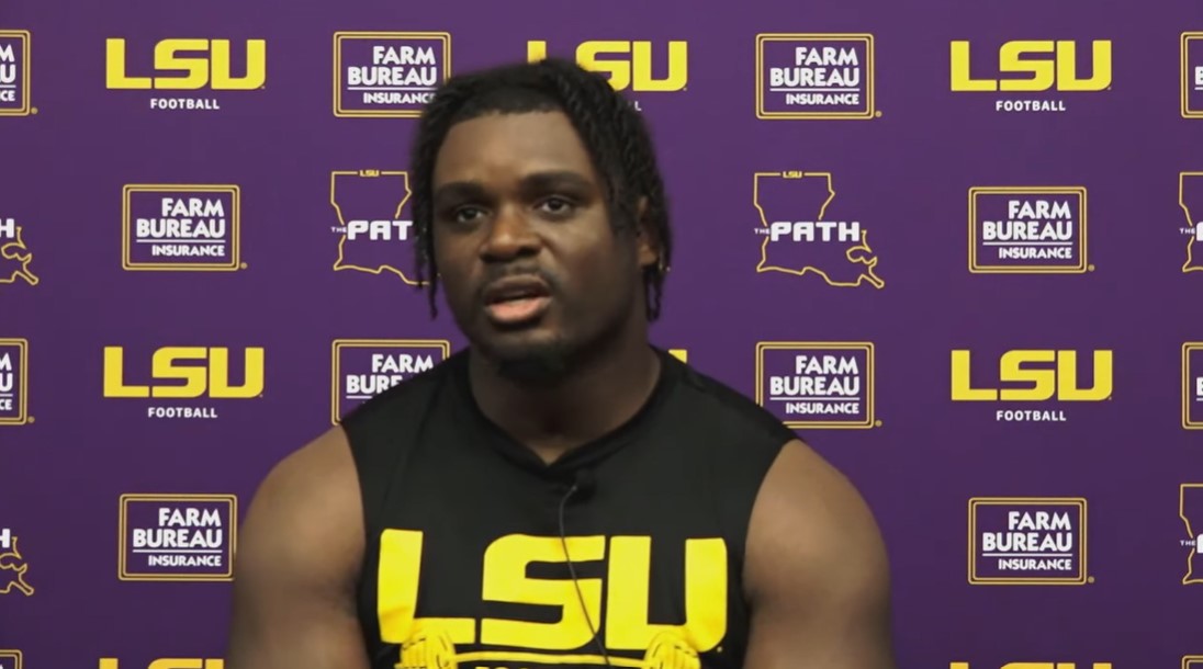 LSU DE Sai’vion Jones Ole Miss game-week interview | TigerRag.com
