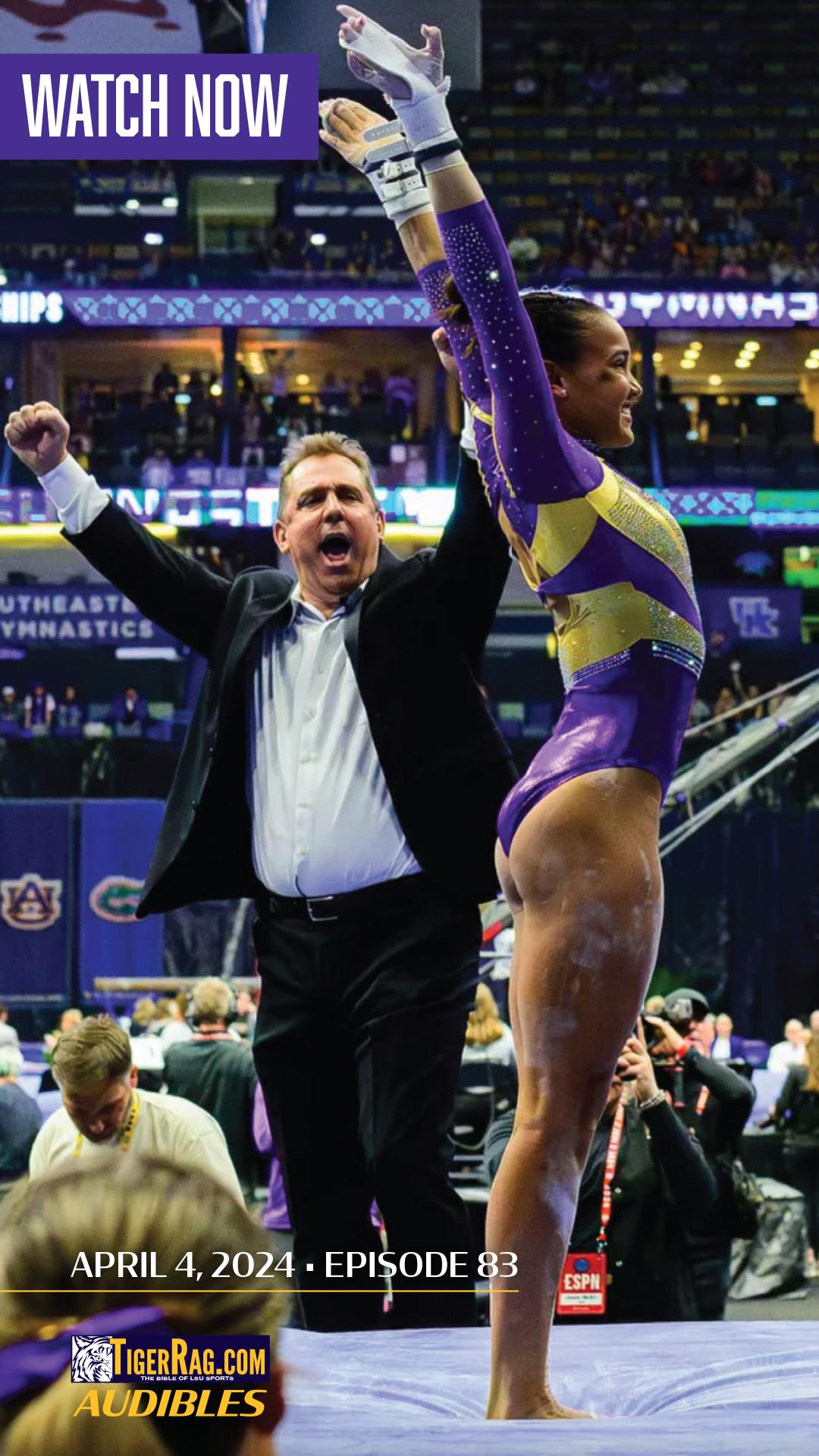 LSU Gymnastics Quest for First National Title Begins Tonight at the ...