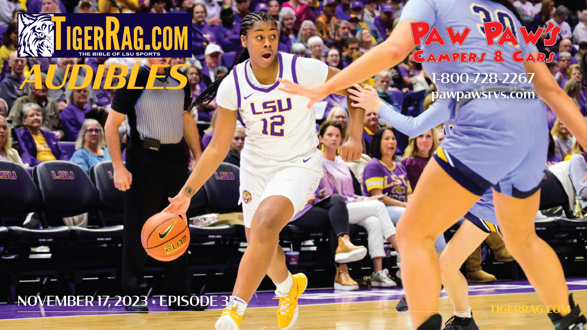 Tiger Rag Audibles podcast Episode 35, Nov 17 2023 with host Camryn ...