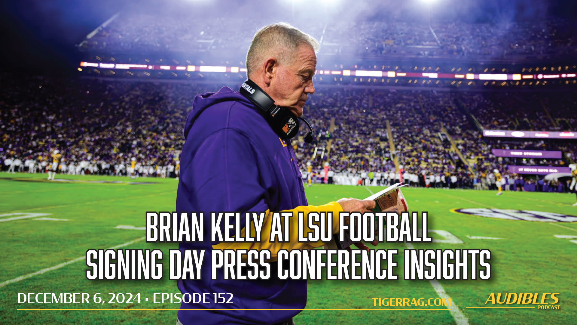 WATCH: Brian Kelly at LSU Football Signing Day Press Conference ...