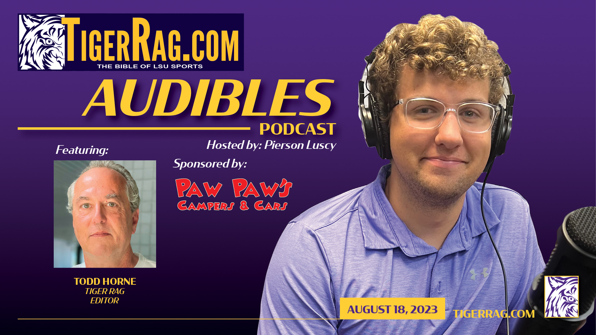WATCH: LSU football scrimmage preview | Tiger Rag Audibles Podcast ...