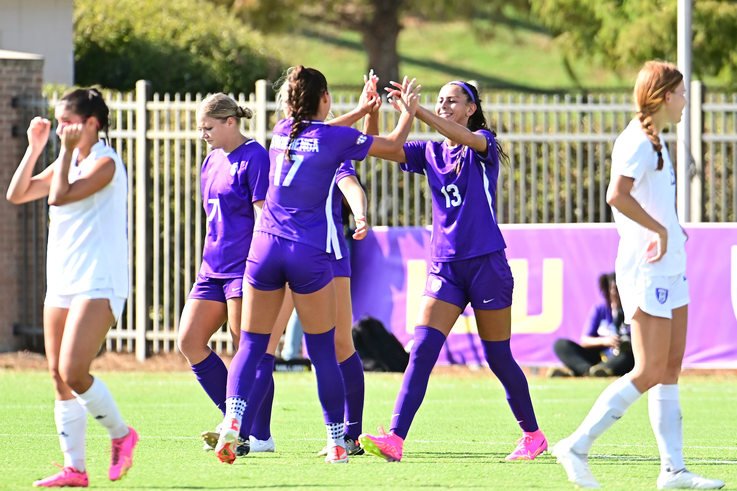 Taylor made: LSU soccer holds onto 2-1 win behind pair of goals from ...