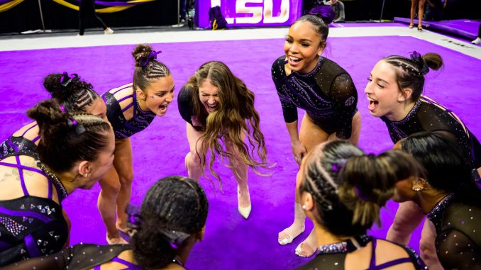 No. 2 LSU Gymnastics Looks To Start Fast At No. 7 Missouri On Friday ...