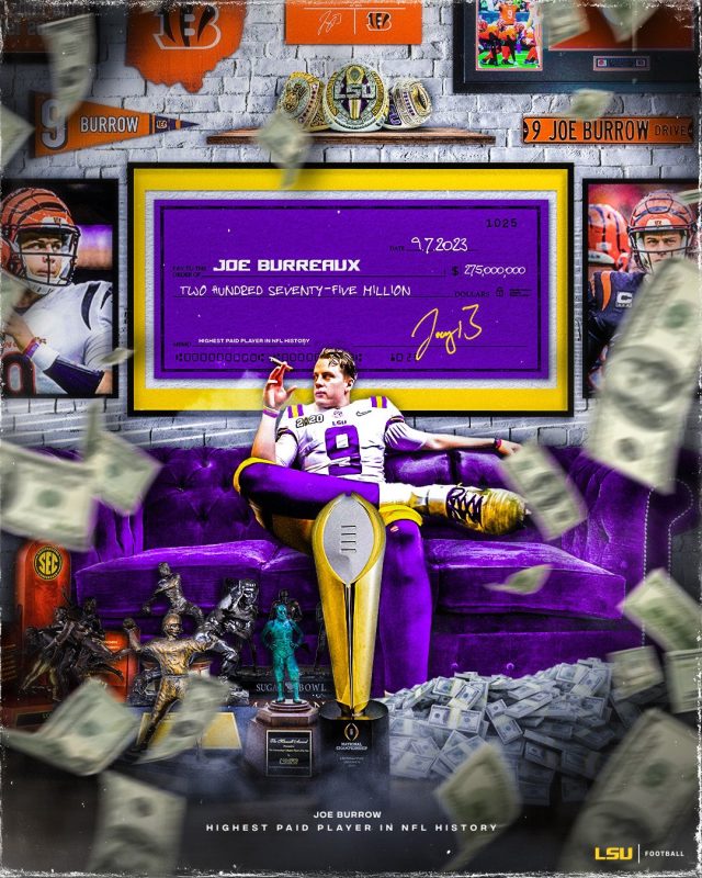 Breaking: Joe Burrow now the highest paid NFL player ever | Tiger Rag